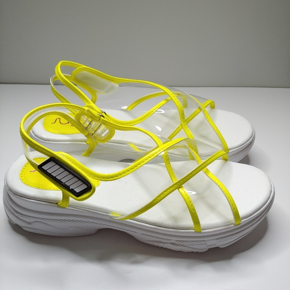 Sugar | Shoes | Sugar Neon Zappy Double Strap Sandals | Poshmark